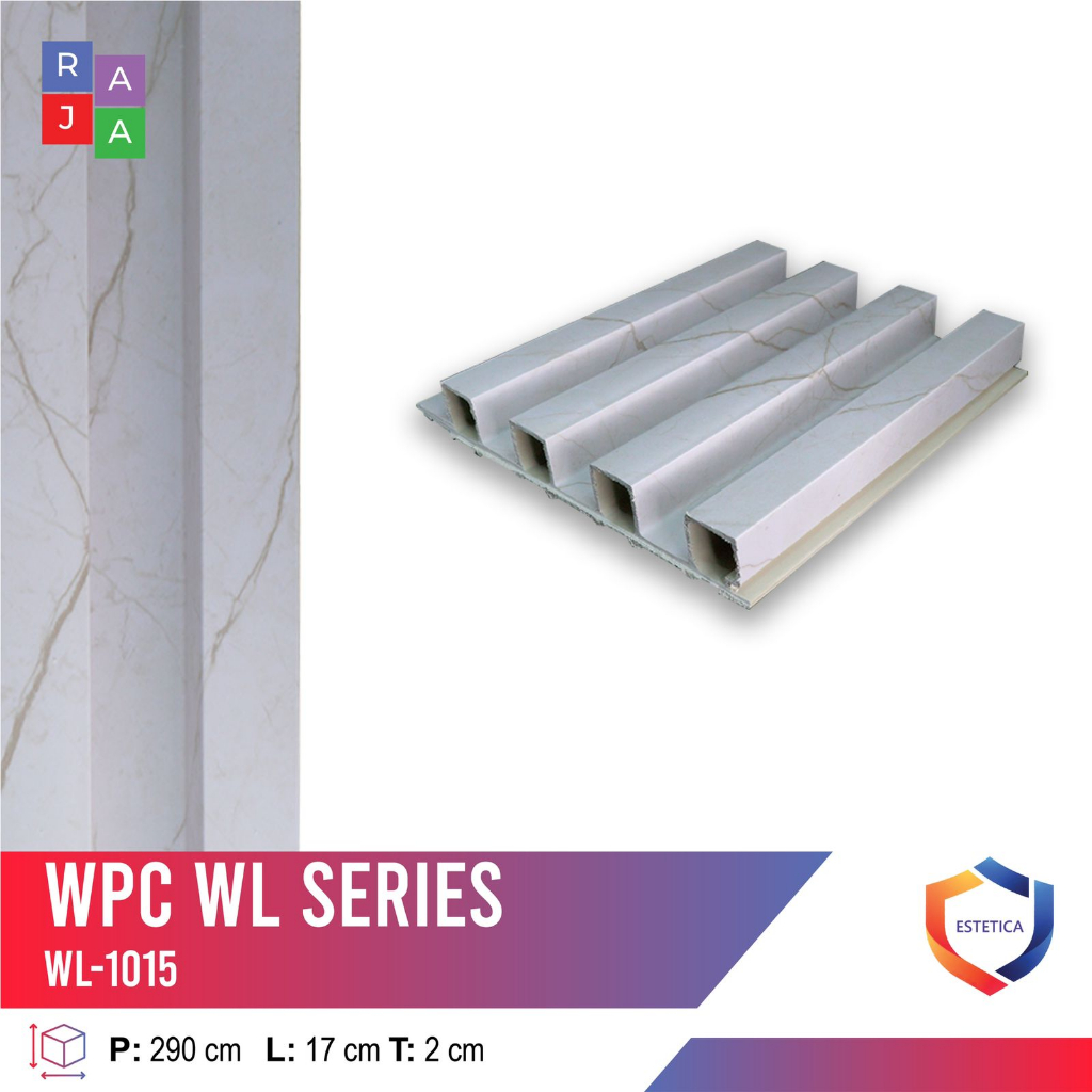 Jual WPC WALL PANEL SERI BAHAN INTERIOR PANEL DINDING DEKORASI RUANGAN ...