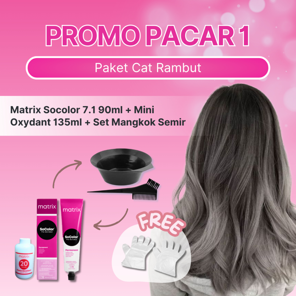 Jual MATRIX So Color 7.1 Paket Cat Rambut | Shopee Indonesia