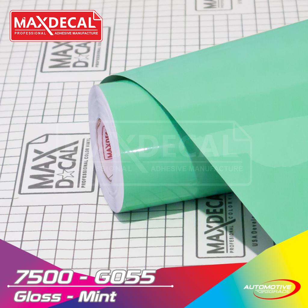 Jual Sticker Stiker Skotlet Maxdecal Max Decal Mint Glossy 7500 G055 | Shopee Indonesia