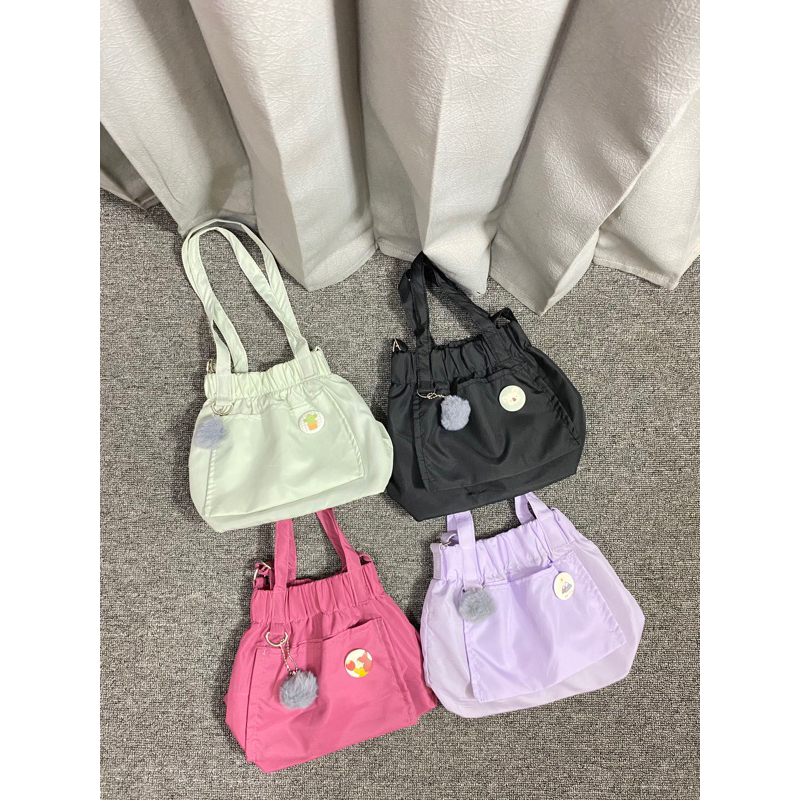 Jual SI SISSY DUMPLING BAG BY HELLO MILLIE - TAS DUMPLING TAS SIMPLE ...