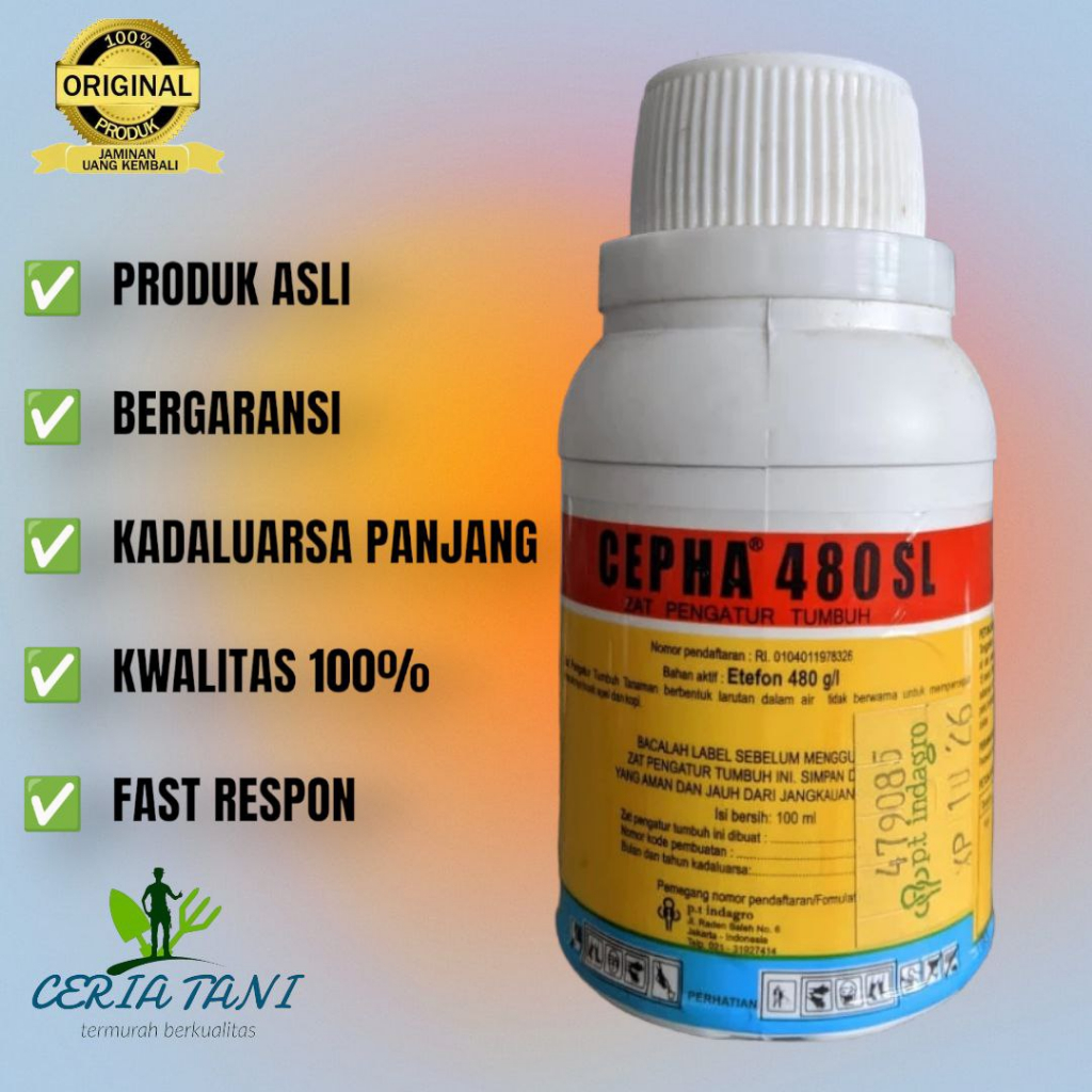Jual ZAT PENGATUR TANAMAN CEPHA 480SL 100ml | Shopee Indonesia