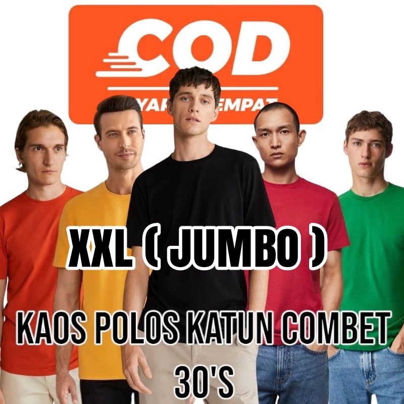 Jual GROSIR kaos polos katun combed 30s xxl | Shopee Indonesia Jual GROSIR kaos polos katun combed 30s xxl | Shopee Indonesia