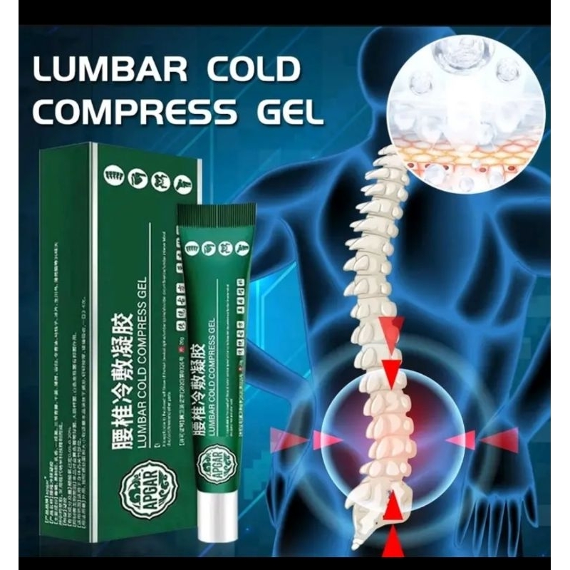 Jual Lumbar Cold compress Gel,.Gel pereda nyeri otot tulang belakang ...