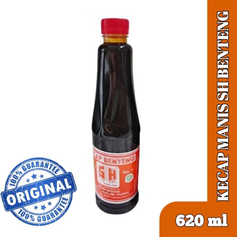 Jual Kecap Manis SH Benteng Botol 620 ml | Shopee Indonesia
