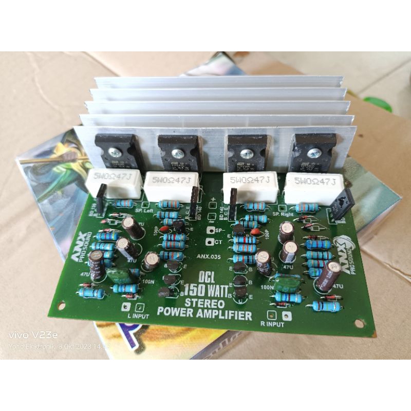 Jual Driver power 150watt Stereo Driver power Amplifier 150watt Stereo ...