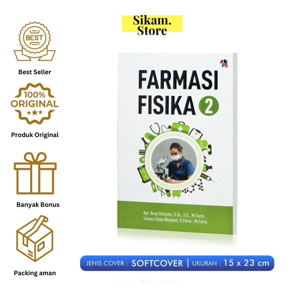 Jual Mikrobiologi Farmasi / Bahasa Inggris 2 / Farmakognosi 2 / Farmasetika 3 / Farmasi Fisika 2 ...