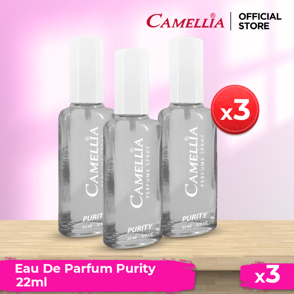 Jual Camellia Eau De Parfum (Edp) Purity (White) 22ml x3 | Shopee Indonesia