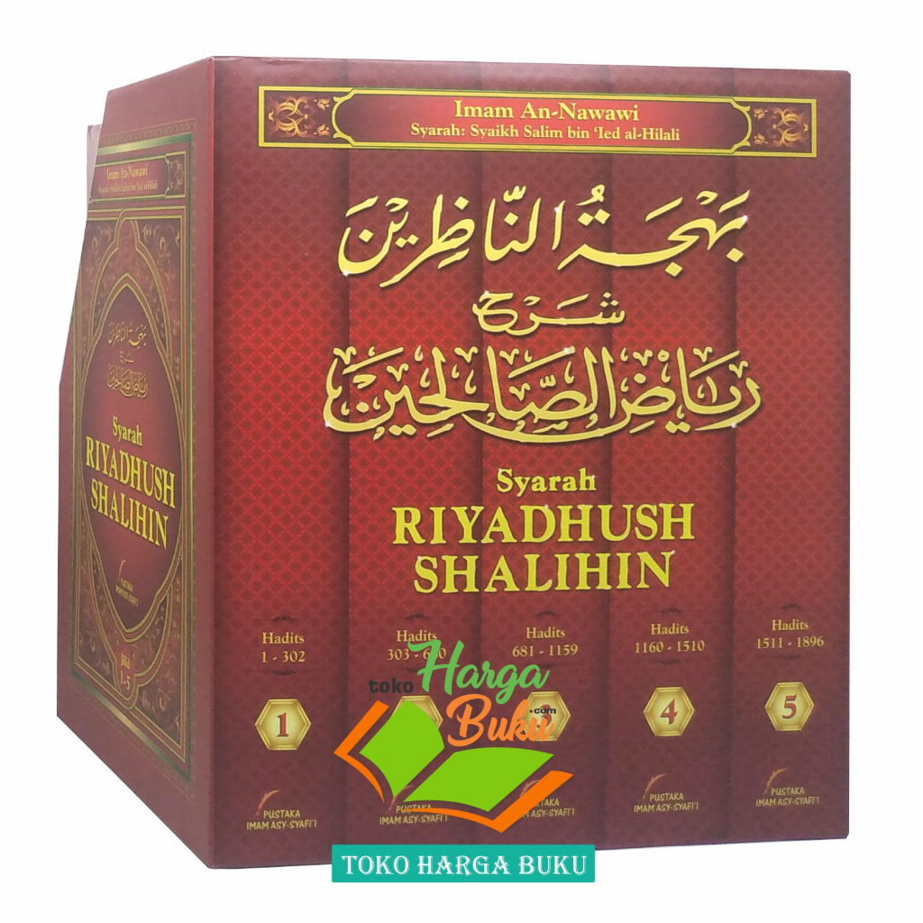 Jual Syarah Riyadhush Shalihin Jilid 1-5 Imam An-Nawawi Plus BOX Exclusive Hadits Riyadhus ...