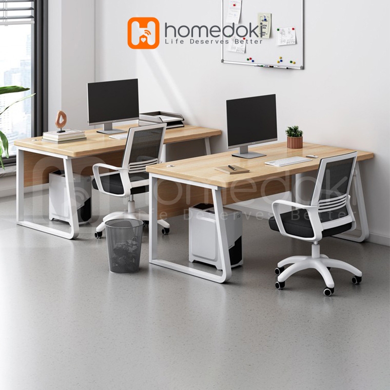 Jual Homedoki Meja Kerja/ Meja Kantor/ Meja Belajar/ Office Table/ Meja ...