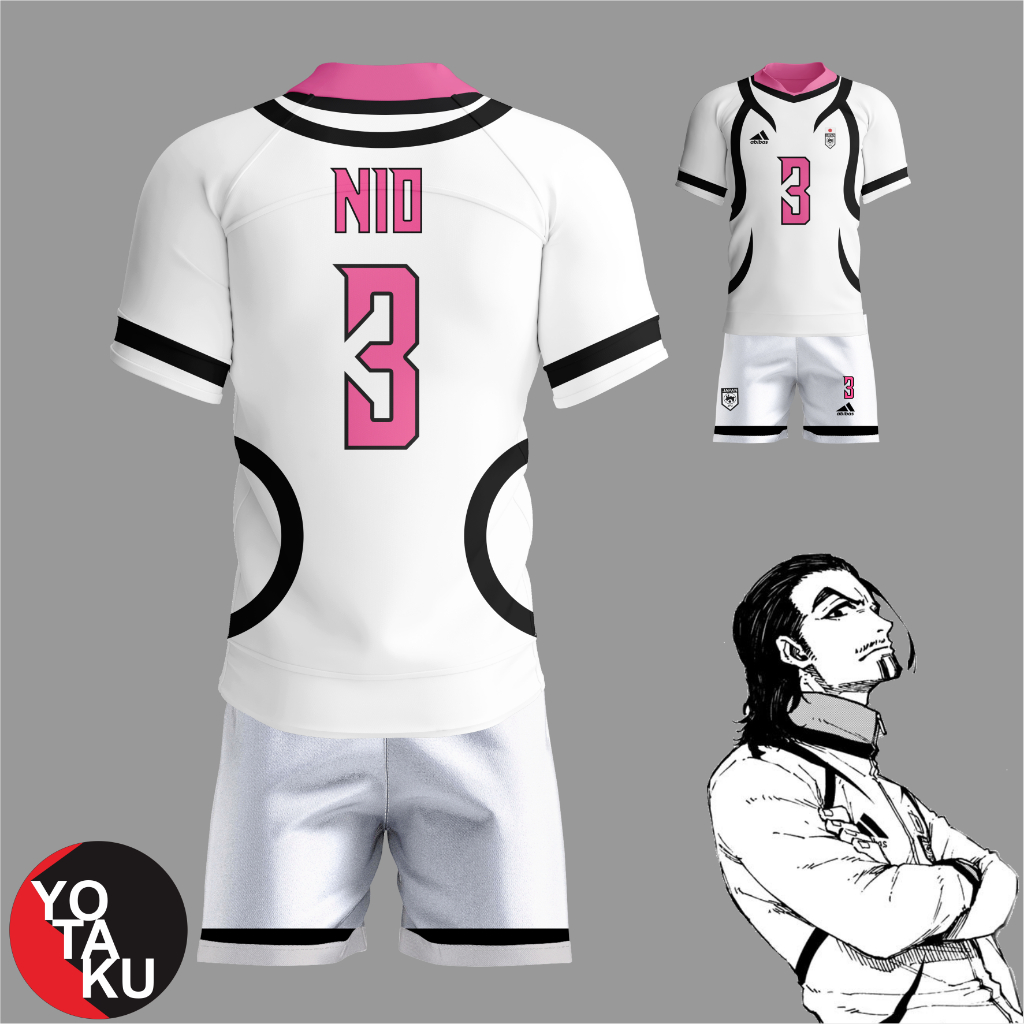 Jual Jersey Anime Cosplay Blue Lock U20 Kazuma Nio Full Set YOTACOS ...