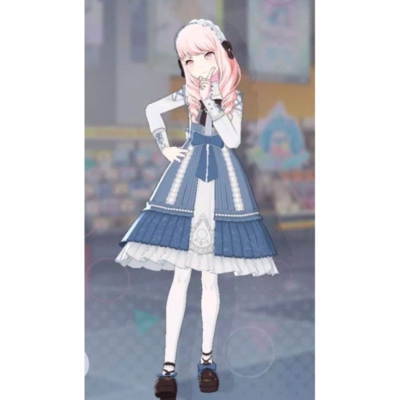 Jual Proyek Sekai Solitus Utopia Akiyama Mizuki Lolita pakaian gaun ...
