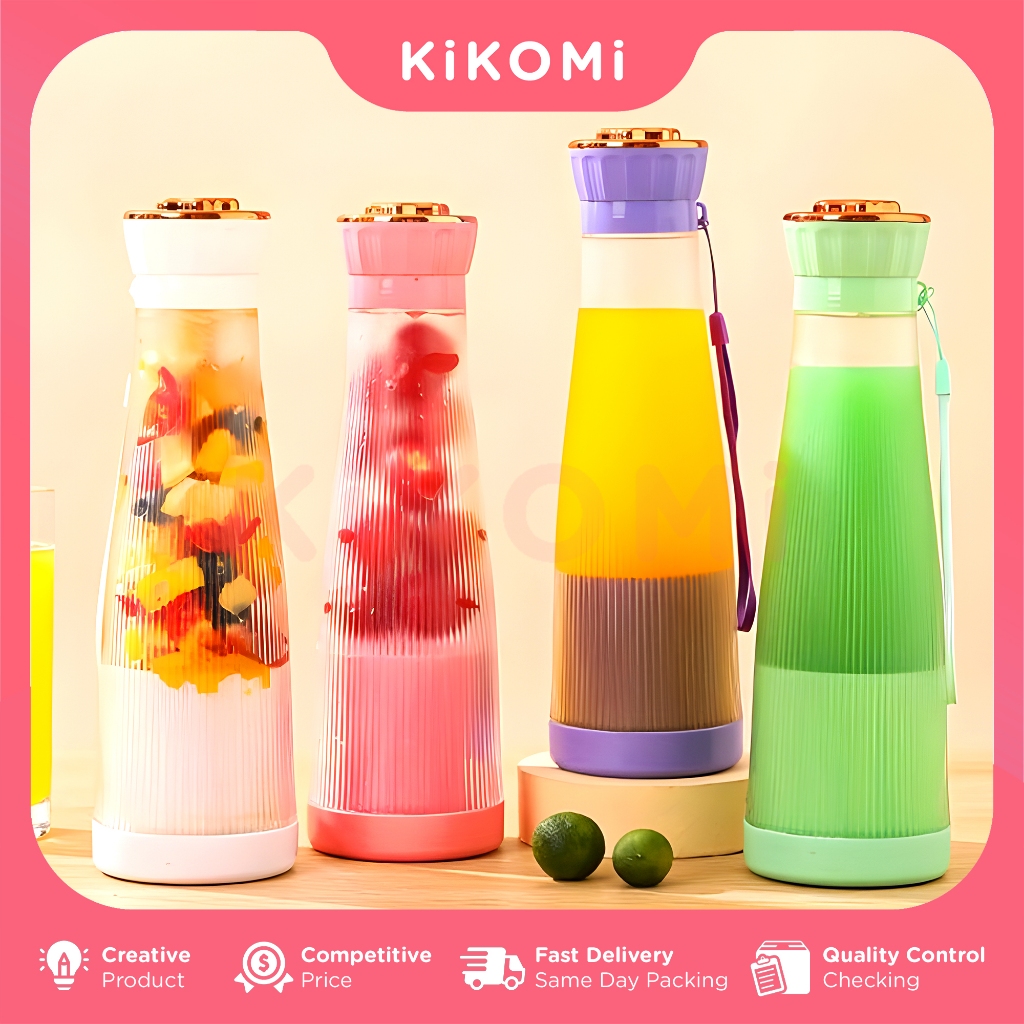 Jual Blender Jus Mini 400 ML SX-7006 Juicer Cup 8 Mata Pisau Stainless ...