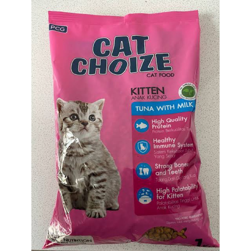 Jual Cat choize kitten tuna/salmon 1kg | Shopee Indonesia