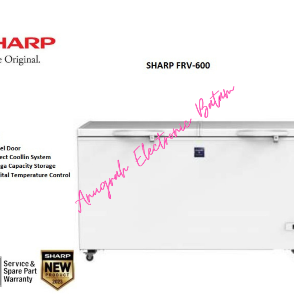 Jual Chest Freezer Sharp Peti Pembeku FRV-600 563 Liter BATAN | Shopee ...
