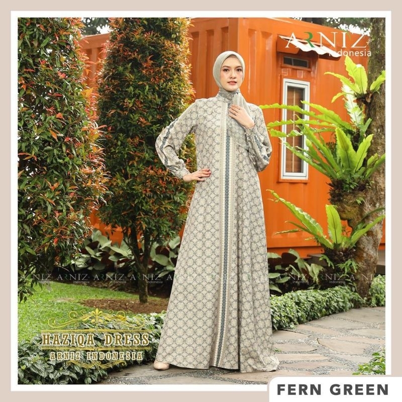 Jual Haziqa set By Arniz collection ( Dress & segi4 ) | Shopee Indonesia
