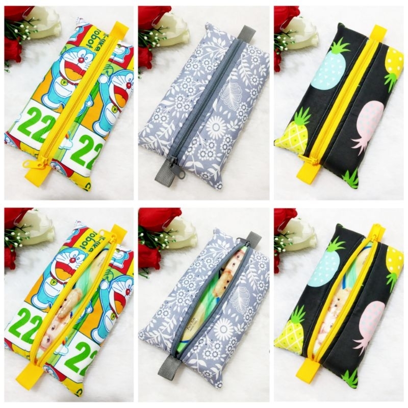 Jual Madebynie Tempat Tissue Travel Pack Handmade Kain Katun / Tissue ...