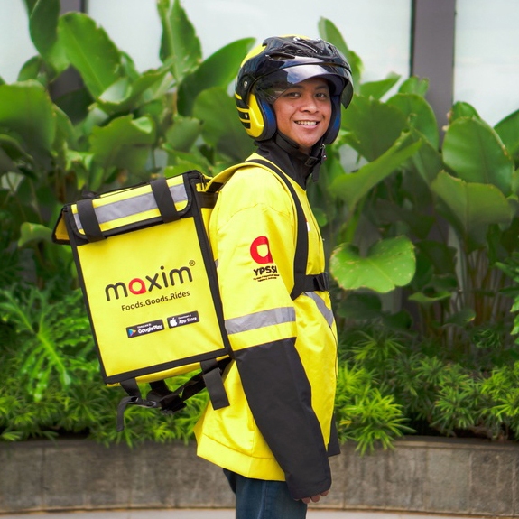 Jual MAXIM - Paket Atribut Lengkap (1 Helm, 1 Jaket & 1 Tas) (Maxim ...