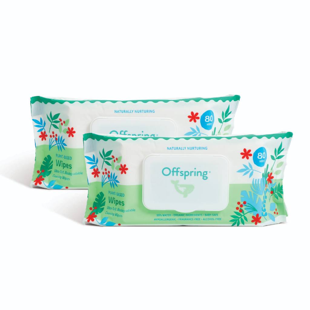 Jual offspring Tisu Basah Bayi Wet wipes Baby Twin Pack - 2x80 | Shopee ...