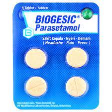 Jual BIOGESIC 500MG ISI 4 TABLET | Shopee Indonesia