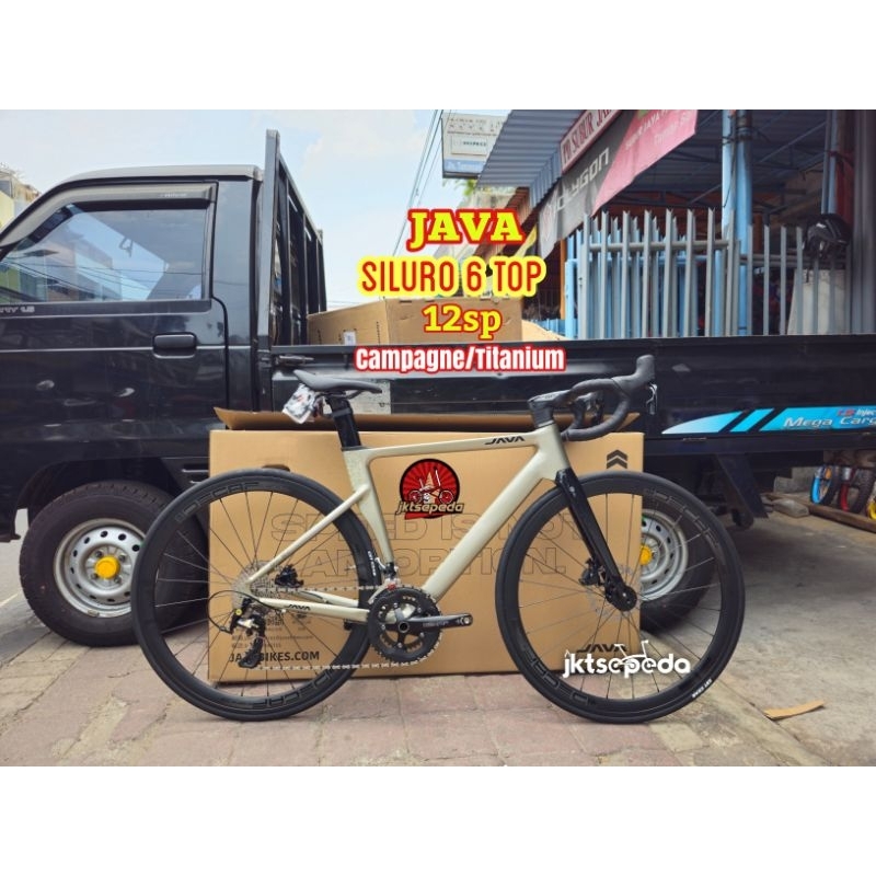 Jual Sepeda Roadbike AERO JAVA SILURO 6 TOP | Shopee Indonesia