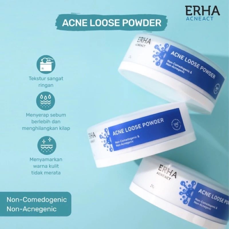 Jual Erha acneact loose powder | Shopee Indonesia