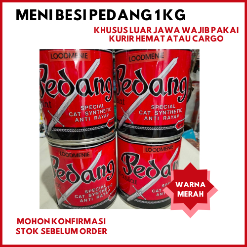 Jual Cat Meni Kayu Pedang 1 Kg , cat dasar kayu , meni kayu anti rayap ...