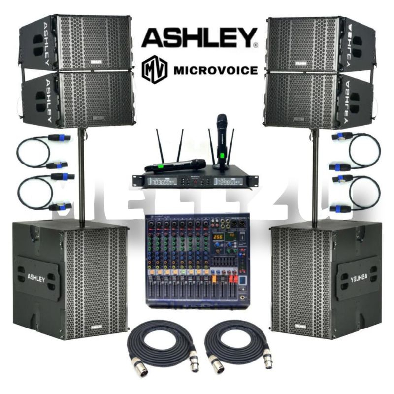Jual Paket Sound Karaoke Ashley TW 112 LA + Subwoofer ZOOM 1184 DSP ...