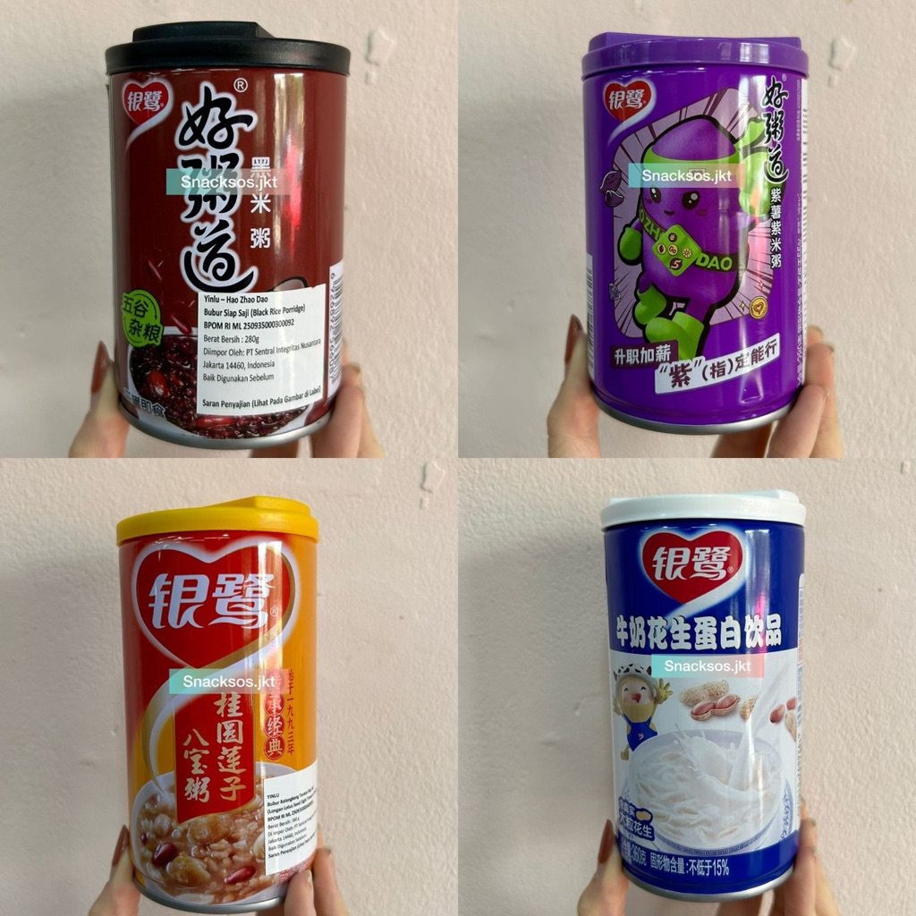 Jual YIN LU HAO ZHAO DAO BLACK RICE PORRIDGE / LONGAN LOTUS SEED EIGHT ...