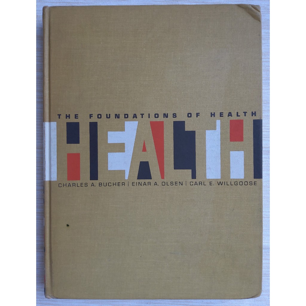 Jual VINTAGE MEDICAL TEXTBOOK 1967 - The Foundations Of Health by ...