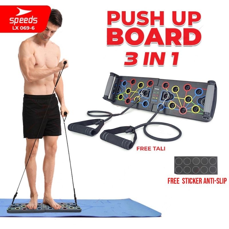 Jual Push Up Board / Alat Bantu Push Up Bar Olahraga Rumahan | Shopee ...