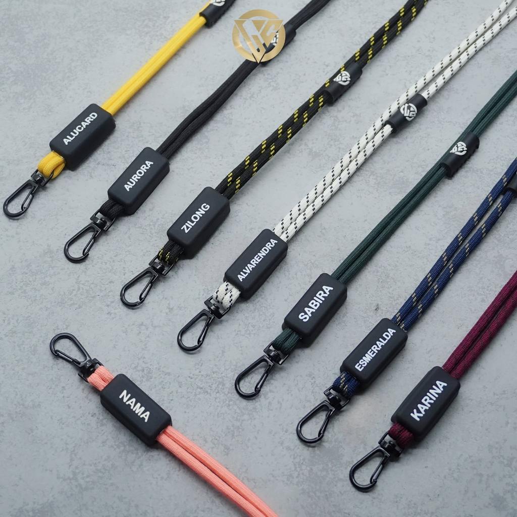 Jual Lanyard Craft Perusik Custom Nama Tali Hp Name Tag | Shopee Indonesia