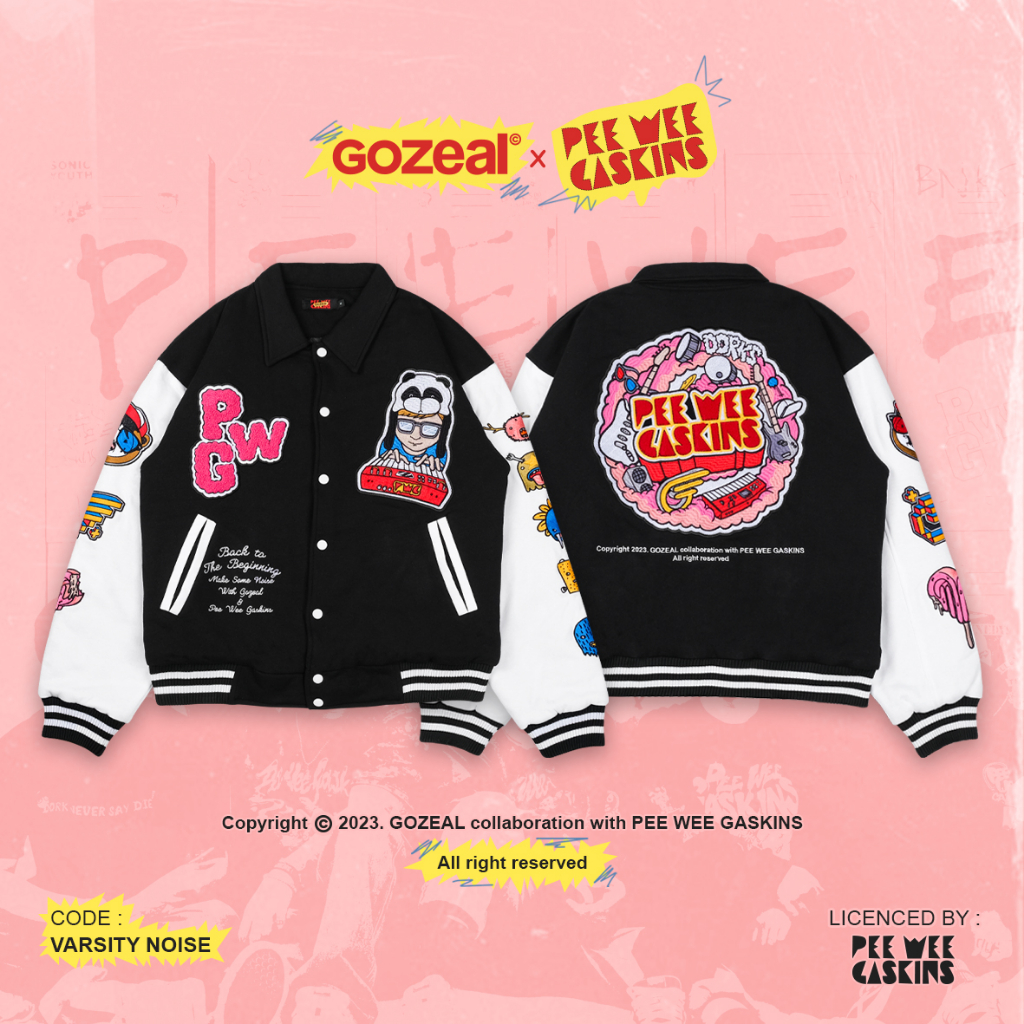 Jual X Pee Wee Gaskins | Varsity | Noise | Shopee Indonesia