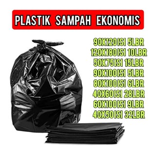 Jual Plastik Sampah Kantong Plastik Sampah Hitam Plastik Packing Besar ...