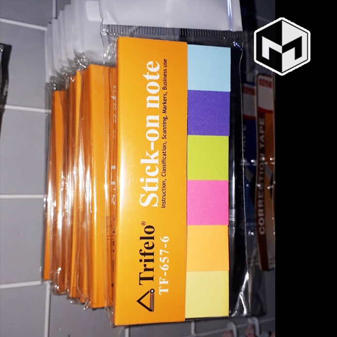 Jual (COD) STICKY NOTE / STIKER NOTE / STICK-ON NOTE TRIFELO | Shopee ...