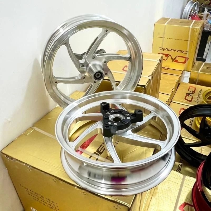Jual PELAK VELG DELKEVIC SIX STAR XMAX 250-300 NMAX-155 NEW AEROX-155 NEW | Shopee Indonesia