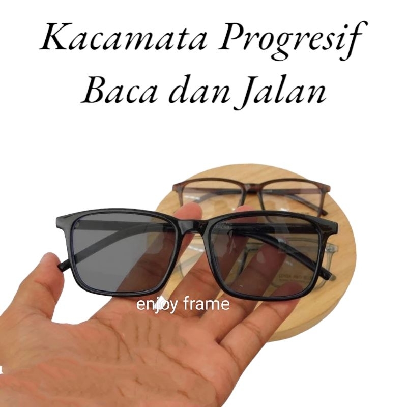 Jual Kacamata Baca dan Jalan Lensa Progresif Photocromic | Shopee Indonesia