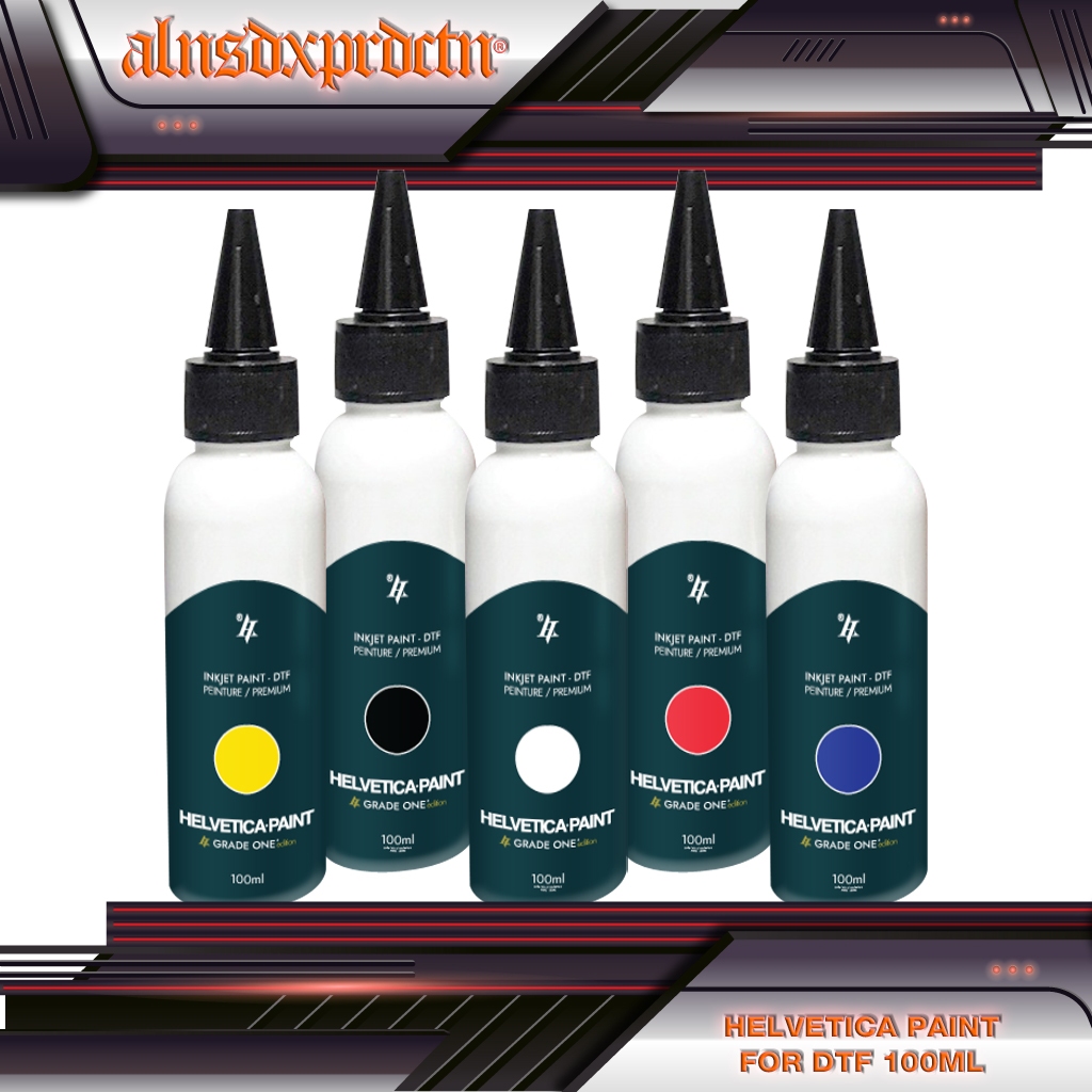 Jual Tinta DTF Vator Ink, Helvetica Paint Tinta Khusus DTF / DTP 100 ML ...