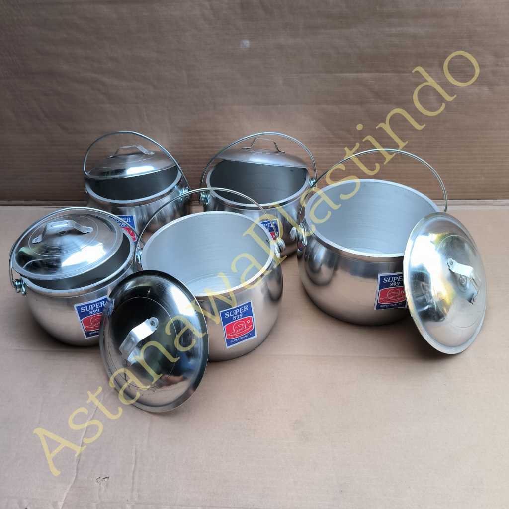Jual Panci Liwet Alumunium SUPER 899 periuk castrok priuk panci masak ...