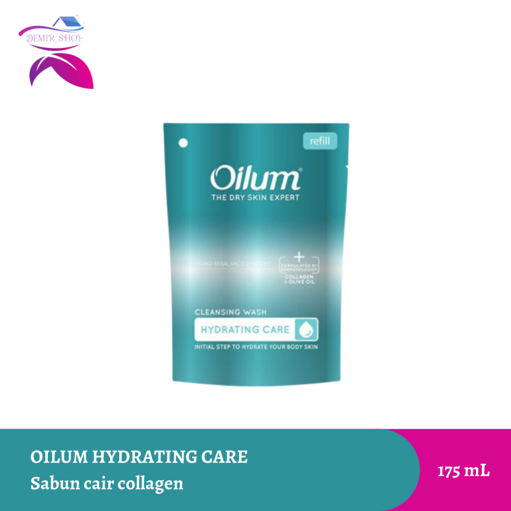 Jual Oilum Hydrating Care Cleansing Wash 175 mL Pouch | Shopee Indonesia