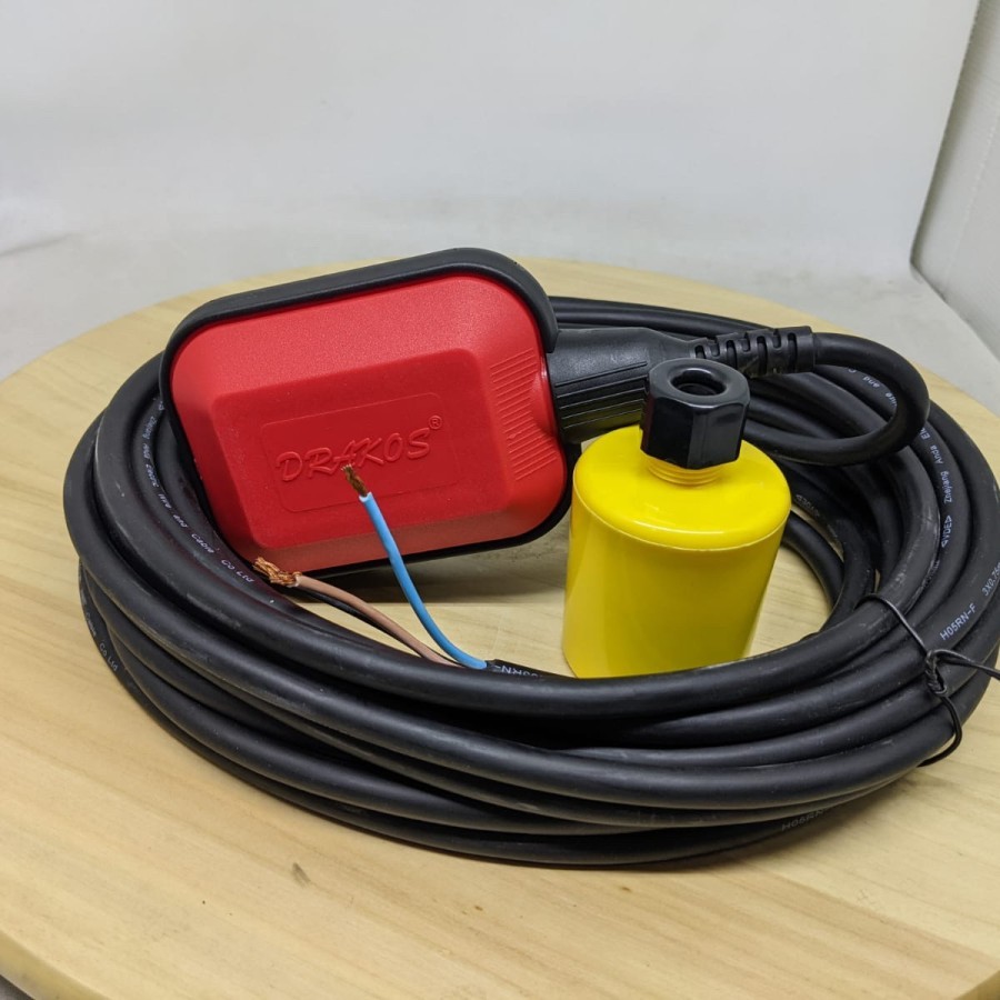 Jual FLOAT SWITCH 10 METER DRAKOS 10METER kabel FLOATING pelampung ...