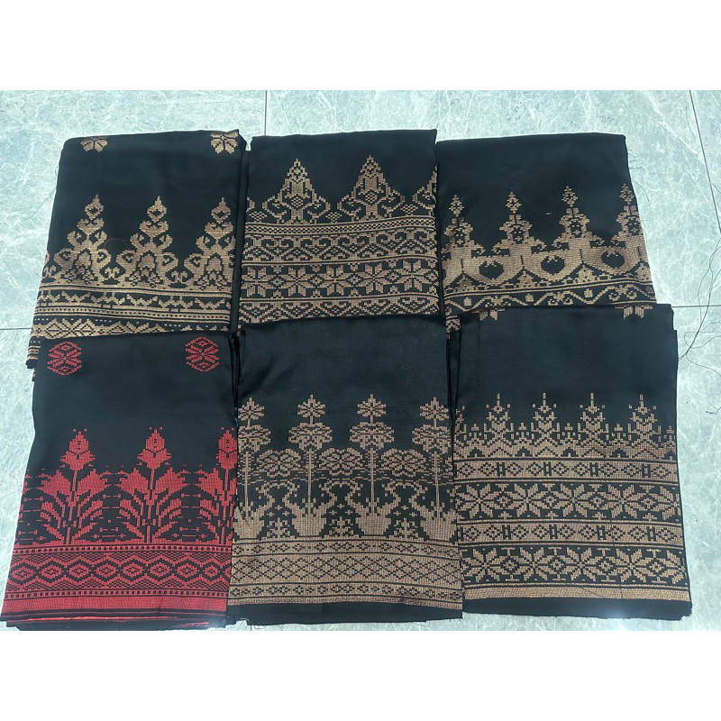 Jual Songket silungkang warna hitam tembaga | Shopee Indonesia