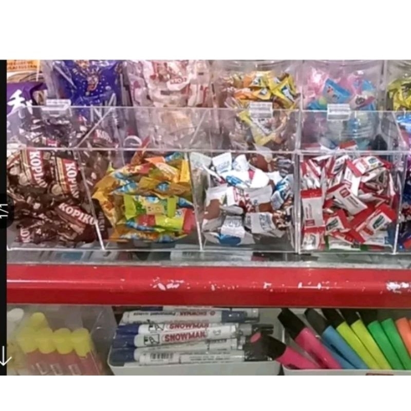 Jual Wadah permen/jajanan sachet 50*12*18cm | Shopee Indonesia