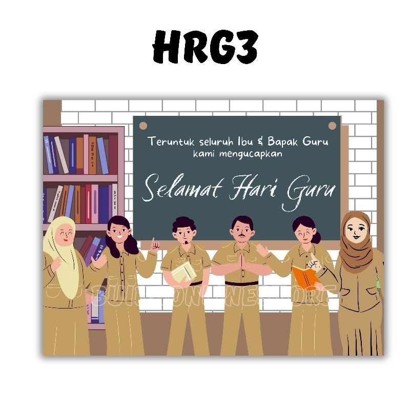 Jual Kartu Ucapan Stiker Selamat Hari Guru dekorasi kemasan hampers ...