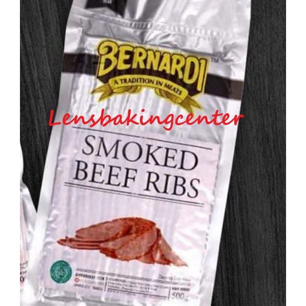 Jual Smoked Beef Ribs Benardi 500gr | Bernardi Smokebeef Ribs 500 gr | Beef Ribs Halal Bernardi ...