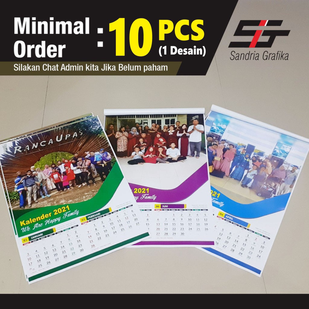 Jual Kalender Dinding 2025, 2 Bulanan/6 Lembar | Shopee Indonesia