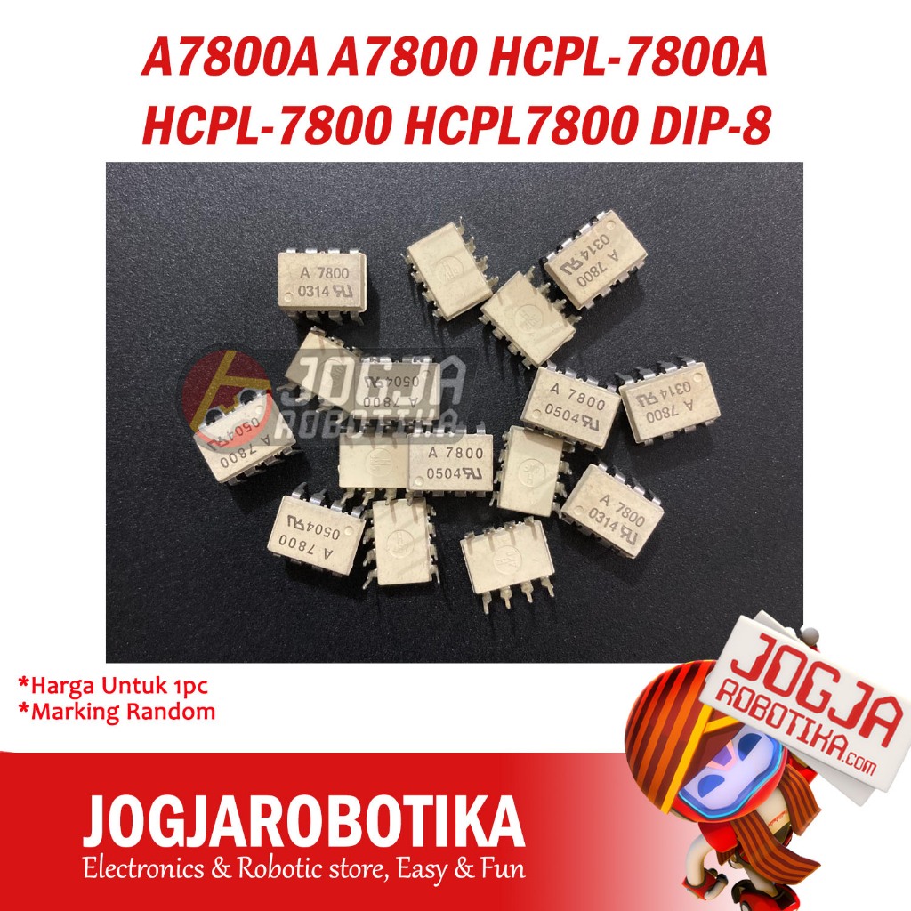 Jual A7800A A7800 HCPL-7800A HCPL-7800 HCPL7800 DIP-8 | Shopee Indonesia