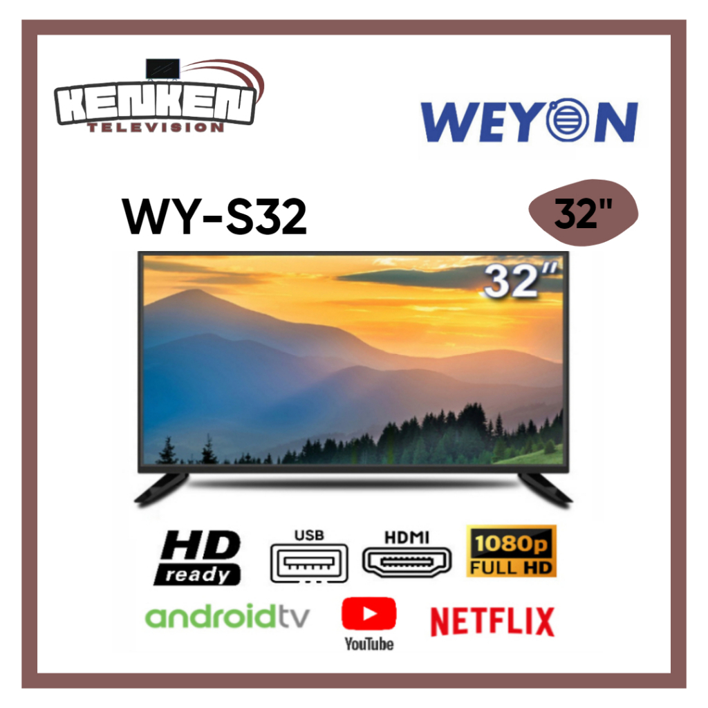 Jual TV LED Weyon WY-S32 LED Weyon 32 Inch Smart TV | Shopee Indonesia Jual TV LED Weyon WY-S32 LED Weyon 32 Inch Smart TV | Shopee Indonesia