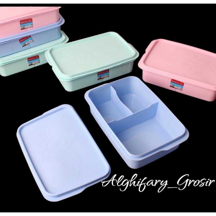 Jual Harga Terlariss!! lunch box alexish skat 3 / kotak makan / wadah ...
