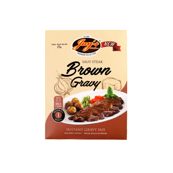Jual Jay's Saus Steak / Jays mushroom gravy / Blackpepper Sauce ...