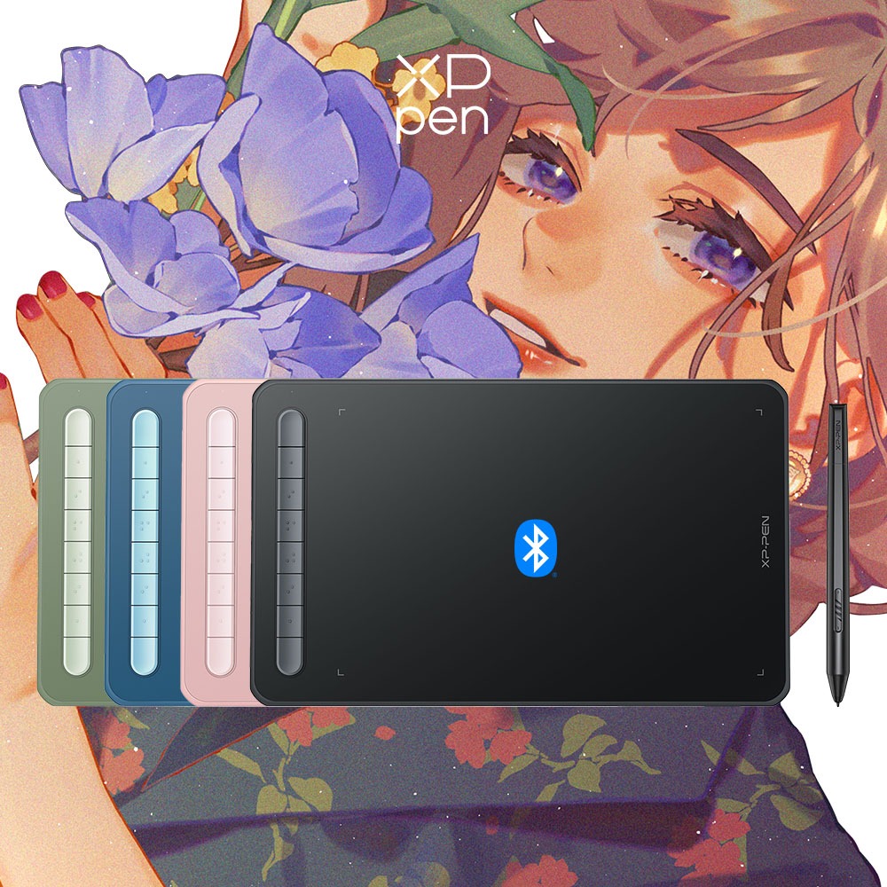 Jual XPPen Deco MW Wireless Pen Tablet Graphic Drawing Tablet Support Bluetooth Connection With ...